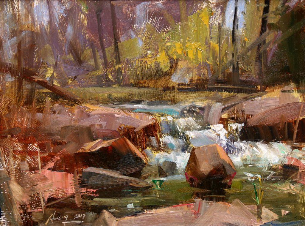 Painting the Landscape with Qiang Huang – Painting miles