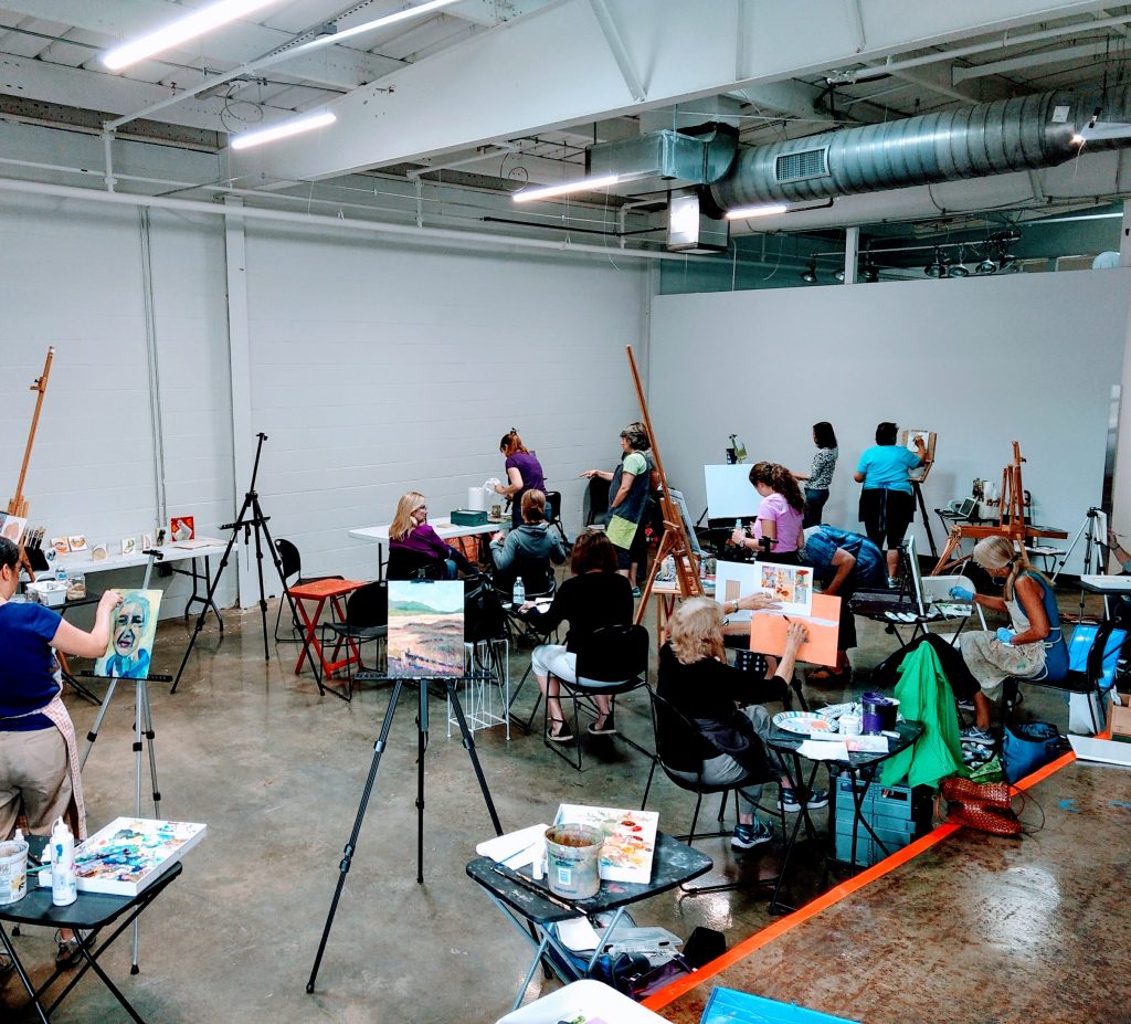 Painting Miles Open Studio – Special Edition – Painting miles