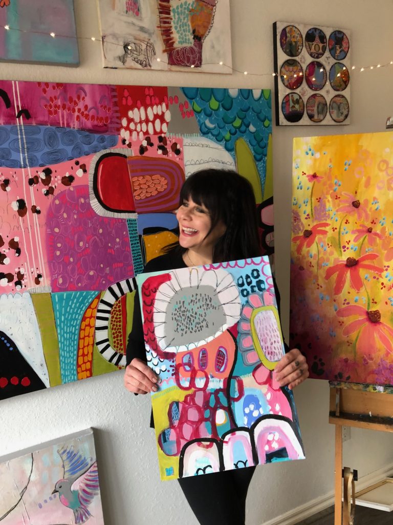 Releasing Fear, Embracing Joy with Janet Skates – Painting miles